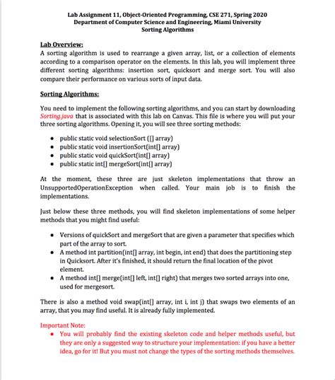 Solved Lab Assignment 11 Object Oriented Programming Cse