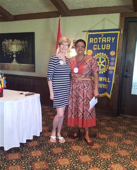 A Warm Welcome Back To The Club Rotary Club Of Cornwall