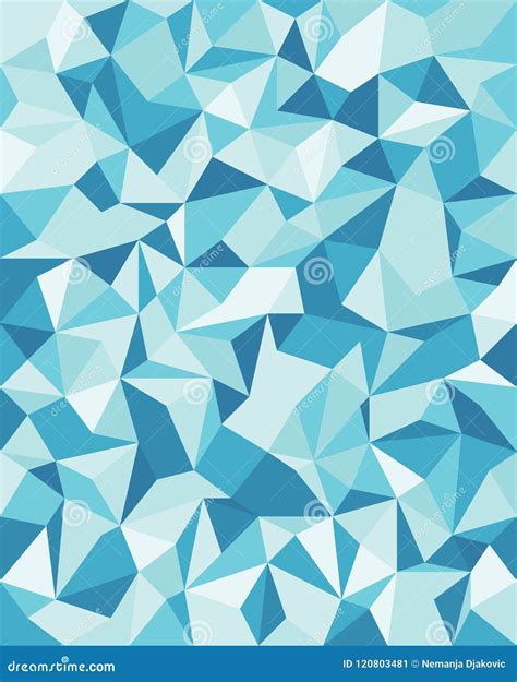Seamless Vector Background From Cells Triangles Stock Illustration Illustration Of