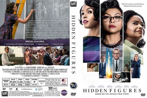Hidden Figures Custom Dvd Cover Dvd Covers Custom Dvd Cd Cover Design