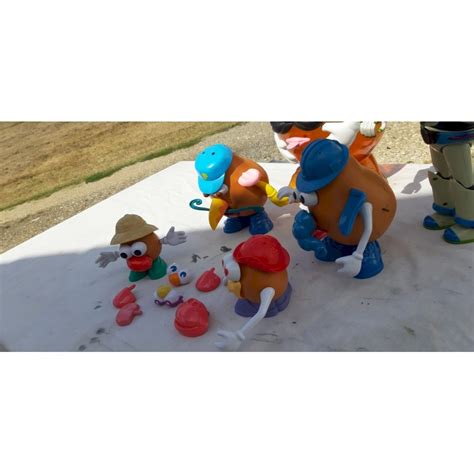Lot De Figurines Et Jouet Mr Patate Et Buzz Léclair Plastique Vendu