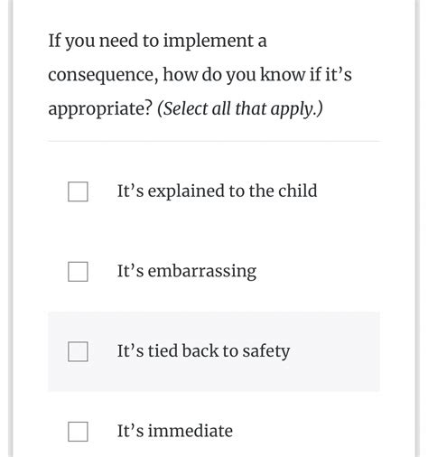 Solved If You Need To Implement A Consequence How Do You