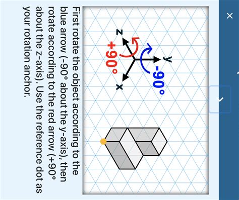 First Rotate The Object According To The Blue Arrow