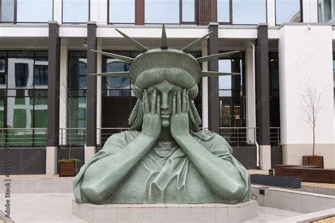 Russian Version Of The Statue Of Liberty Enlightening The World In