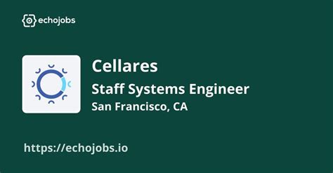 Cellares Is Hiring Staff Systems Engineer San Francisco Ca R
