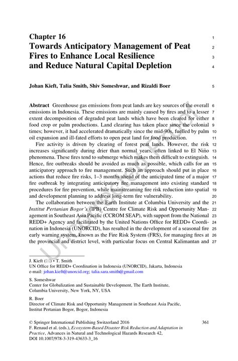 Pdf Ecosystem Based Disaster Risk Reduction And Adaptation In Practice