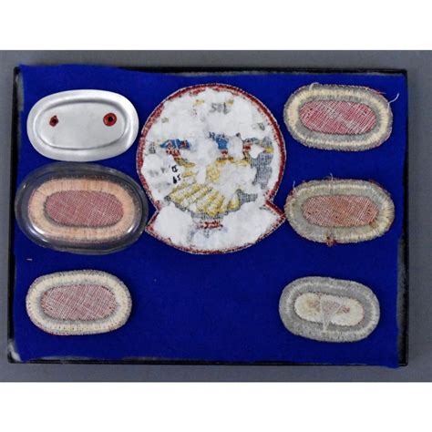 Us Wwii 501st Pir Airborne Infantry Geronimo Patch And Ovals