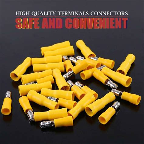 Waterproof Crimp Splice Wire End Bullet Connector Kit Terminal And