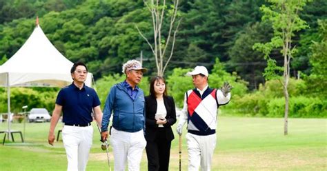 화천 K 파크골프 문화 최초 발상지 일본에서 화재