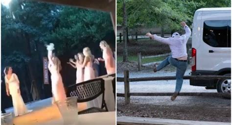 Facebook Viral Chica Atrapa El Bouquet De La Novia Y Su Pareja Huye De