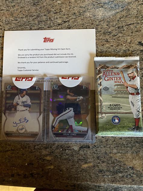 2023 Bowman Missing Hit Replacement R Baseballcards