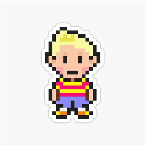 Lucas Sprite Sticker For Sale By Nojohns69 Redbubble