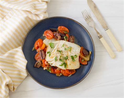 Cod Stew With Tomatoes Olives And Capers Recipe Sidechef