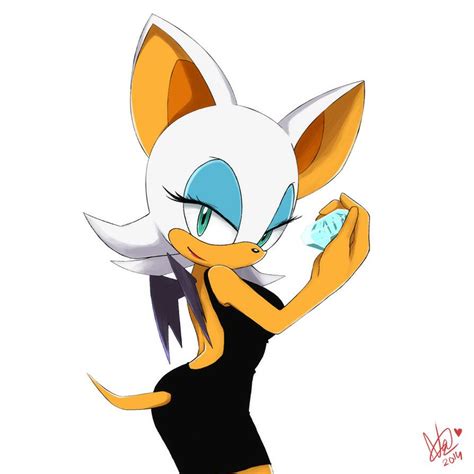 Rouge The Bat Rouge The Bat Shadow The Hedgehog Sonic Fan Art