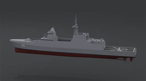 Formidable Class Frigate 3d Model 179 Fbx Obj Ma Max Free3d