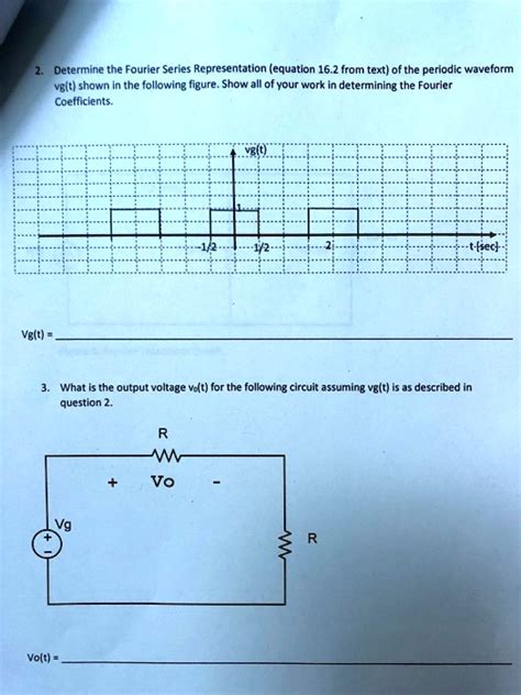 Solved Can Anyone Help Me With This Circuit Question 2 Determine The