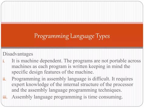 Programming Language Ppt
