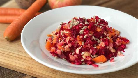 Rohkost Salat Knackig Und Frisch Mit Kernen Von Paleo360de