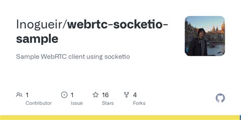 Github Lnogueirwebrtc Socketio Sample Sample Webrtc Client Using Socketio