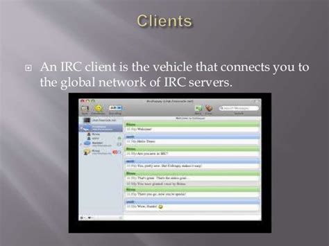 Internet Relay Chat Irc