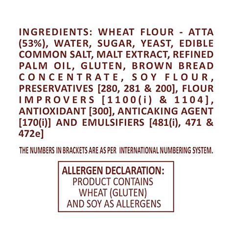 Buy Bonn Brown Bread Source Of Fibre Online At Best Price Of Rs 50