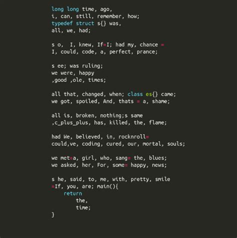 code poetry when code is meant to be read not run by sofia vistas