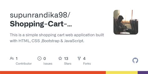 Github Supunrandika98shopping Cart Javascript This Is A Simple