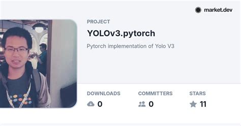yolov3 pytorch ecosystem directory market dev