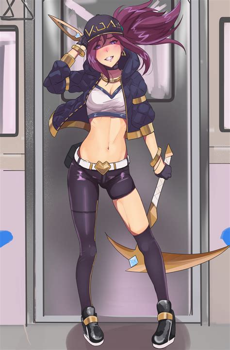 Kda Akali By Globburt Hentai Foundry