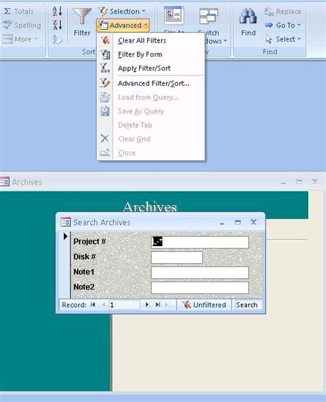 Filter By Form Important Microsoft Access Software Spiceworks Community