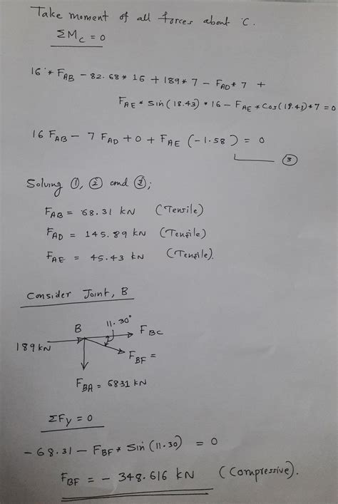 Solved Analysis Of Statically Determinate Structures Determine The Course Hero