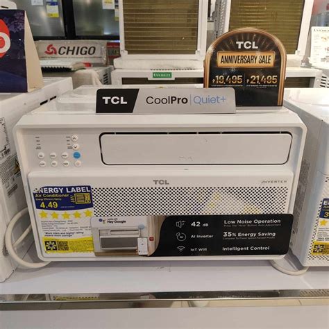 TCL WINDOW TYPE AIR CON INVERTER NON INVERTER BRAND NEW SEALED On Carousell