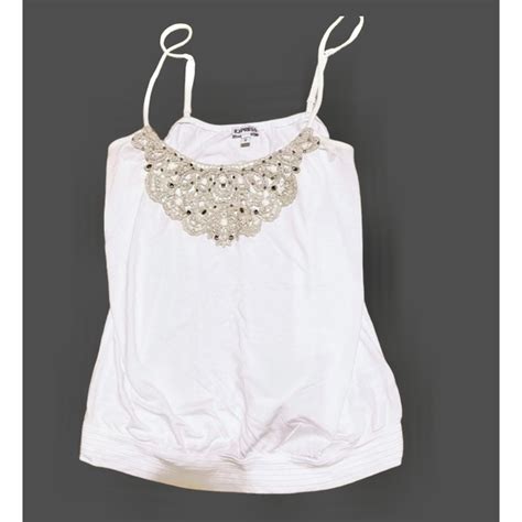 Express Tops Hp Express Lace Beaded Top Poshmark