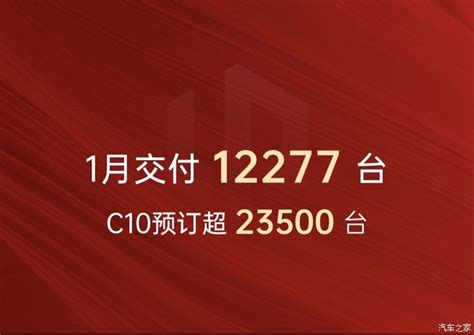 【图】零跑汽车1月交付量公布零跑t03论坛汽车之家论坛