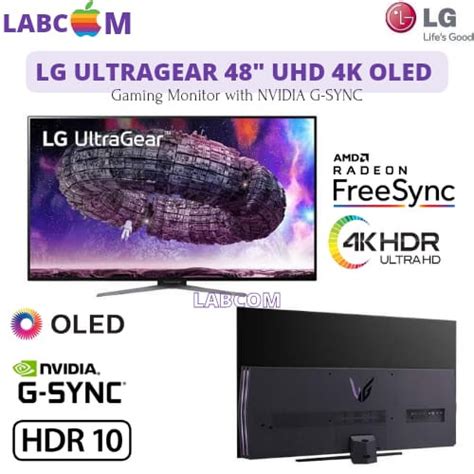 Jual LG ULTRAGEAR 48GQ900 B GAMING MONITOR 48 INCH OLED 4K UHD 138HZ 0 1MS Jakarta Utara L