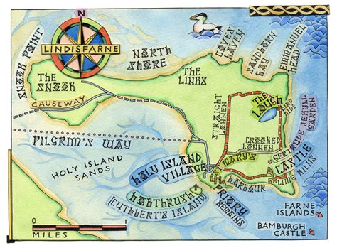 Where Is Lindisfarne On A Map At Harrison Fulton Blog