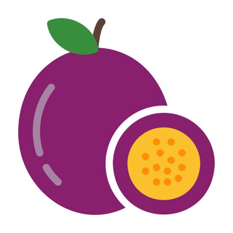Passion Fruit Free Food And Restaurant Icons