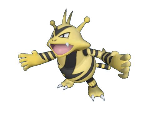 Electabuzz ~ 3d Nif Model Animations Dl By Evekn On Deviantart
