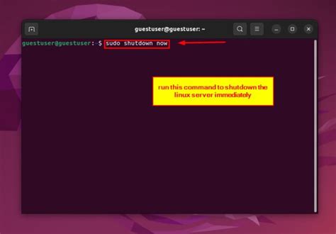 how to shutdown ubuntu server [5 best methods]