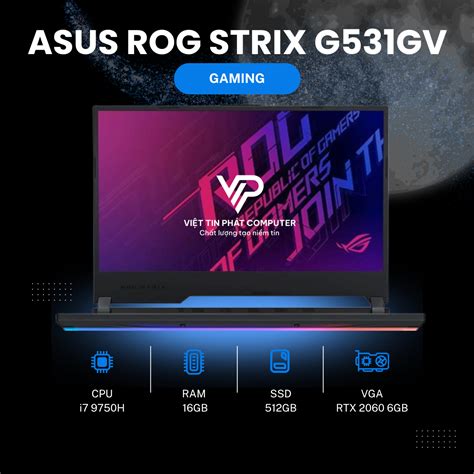 Asus Rog Strix G531gv Core I7 9750h 16gb 512gb Rtx 2060 6gb 15