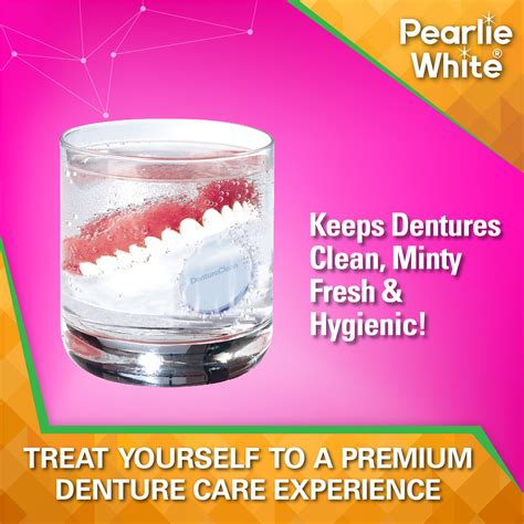 Bundle Pearlie White Dentureclean Denture Daily Cleansing Tablets X2