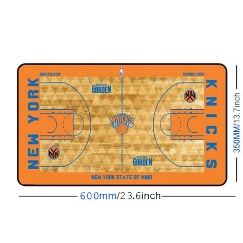 New York Ny Knicks Themed Nba Desk Gamer Pad As Design Print
