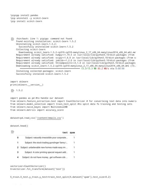 Spam Detection Ipynb Colab Pdf Cyberspace Software