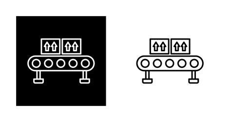 Assembly Line Vector Icon 26465308 Vector Art At Vecteezy