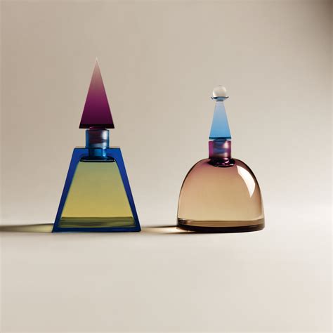 Frank Gehry Tops Louis Vuitton Perfume Bottle With Aluminium Flower
