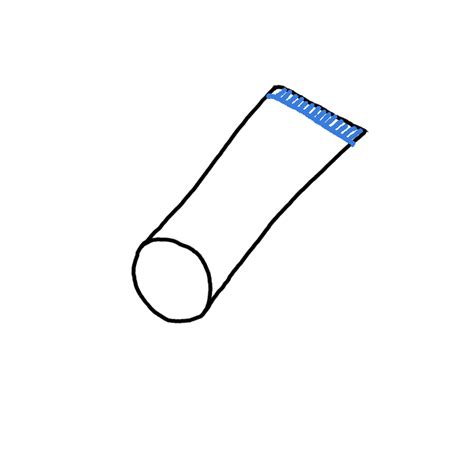How To Draw A Toothpaste Tube Step By Step Easy Drawing Guides