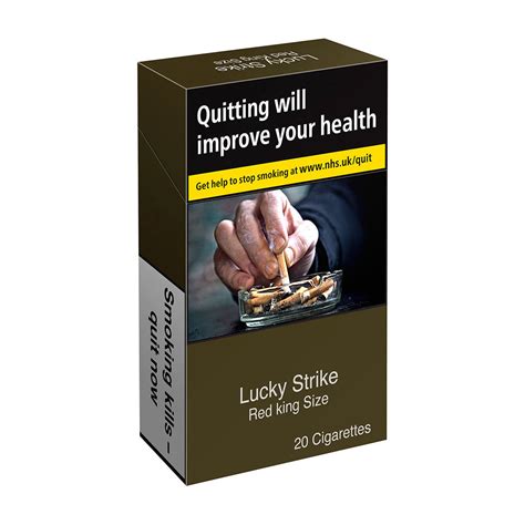 Lucky Strike Red King Size 20 Cigarettes