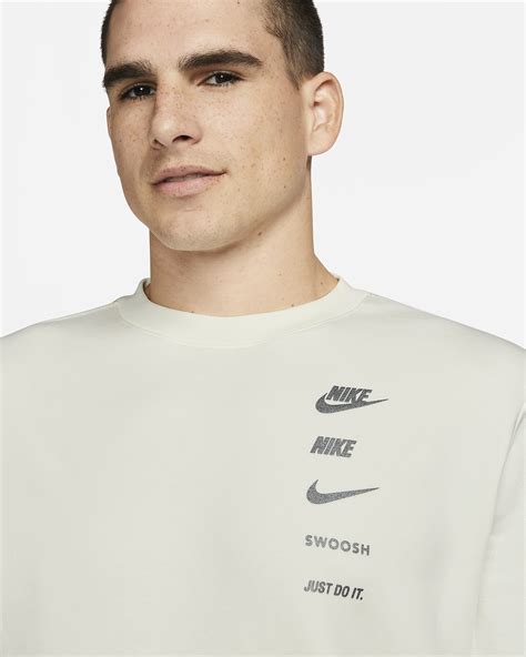 Nike Sportswear Standard Issue Mens Crew Neck Sweatshirt Nike Nz