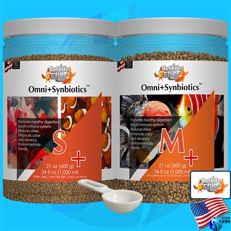 Petlifeelite Omnisynbiotics อาหารปลา Fish Food Probiotic Prebiotic