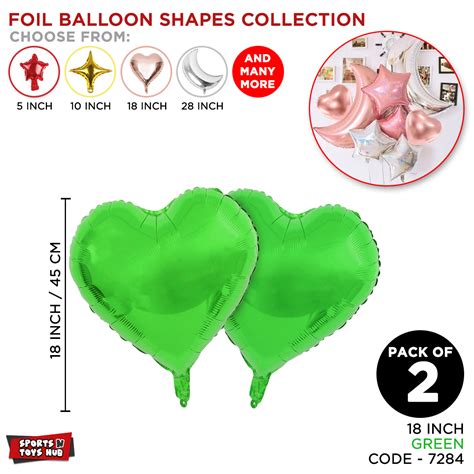 Foil Balloons Shape Collection Heart Star And Four Point Star Moon Foil
